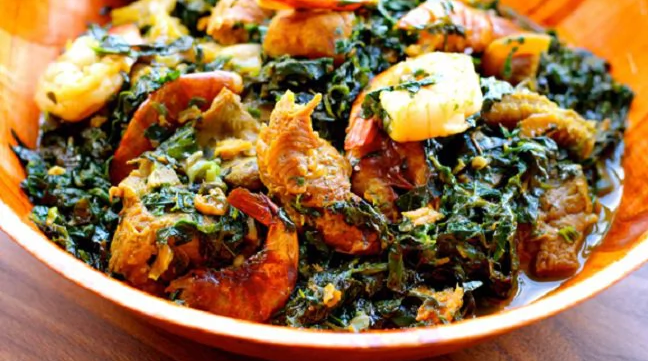 How to Make Nigerian Vegetable Soup